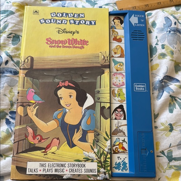 Disney | Media | Disneys Snow White Golden Sound Storybook | Poshmark